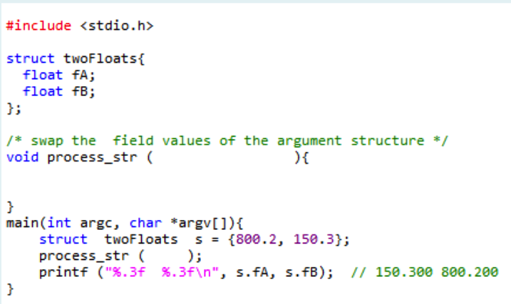 Solved Please complete the program below, and note that | Chegg.com