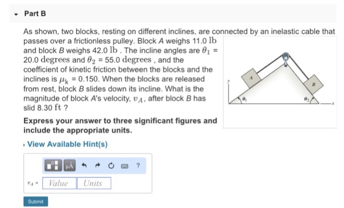Solved Work and Energy Principle of Work and Energy for a | Chegg.com