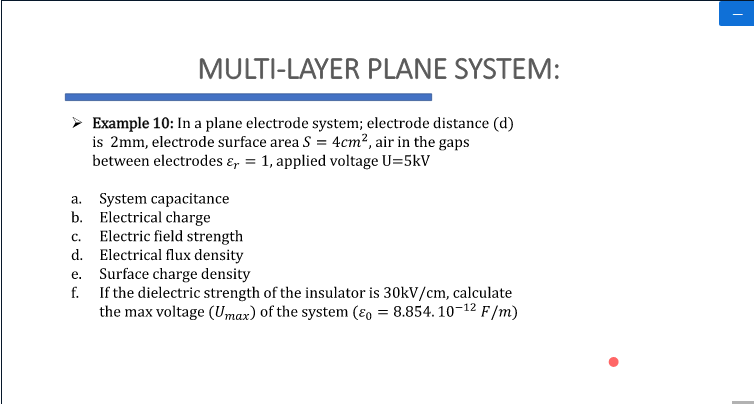 Solved MULTI-LAYER PLANE SYSTEM: Example 10: In a plane | Chegg.com