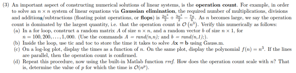 Solved Solve Using Matlab. All problems should be submitted | Chegg.com