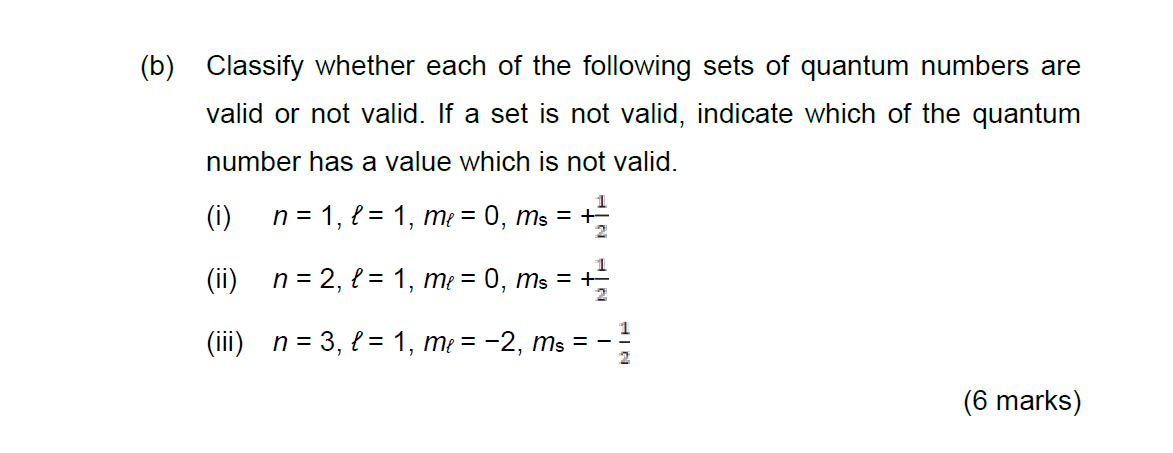 Solved o) Classify whether each of the following sets of | Chegg.com