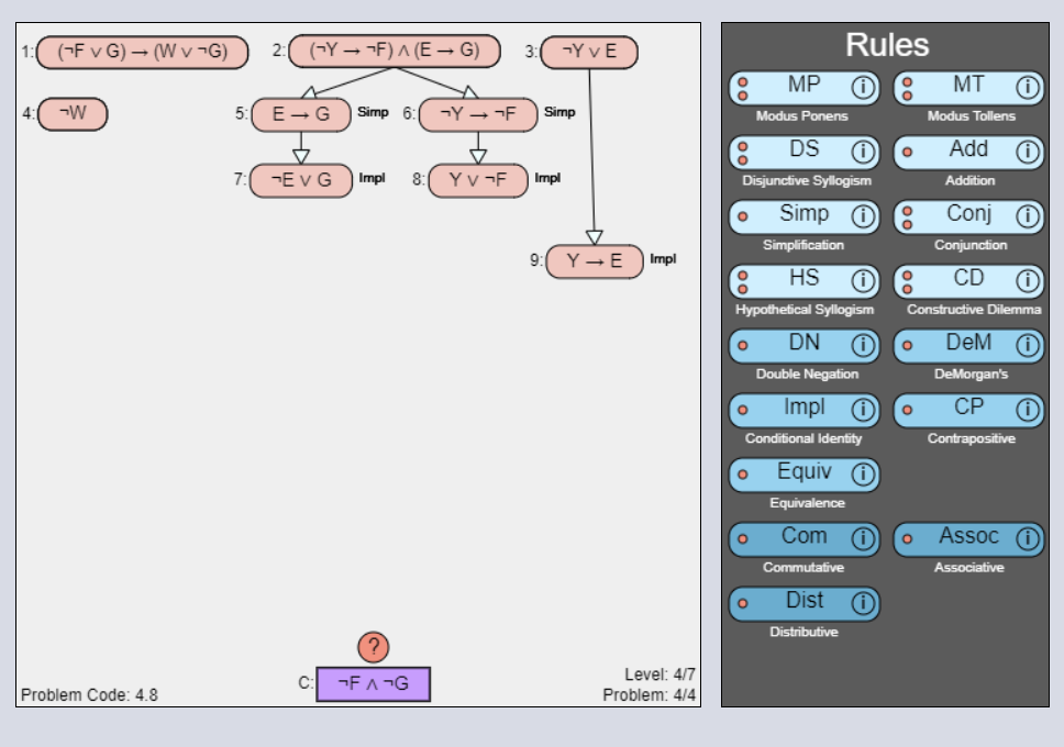 Solved Propositional Calculus Logic Proof Logical