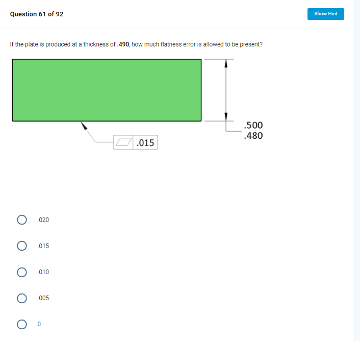 Solved \r\nFor the drawing shown, what is an appropriately | Chegg.com