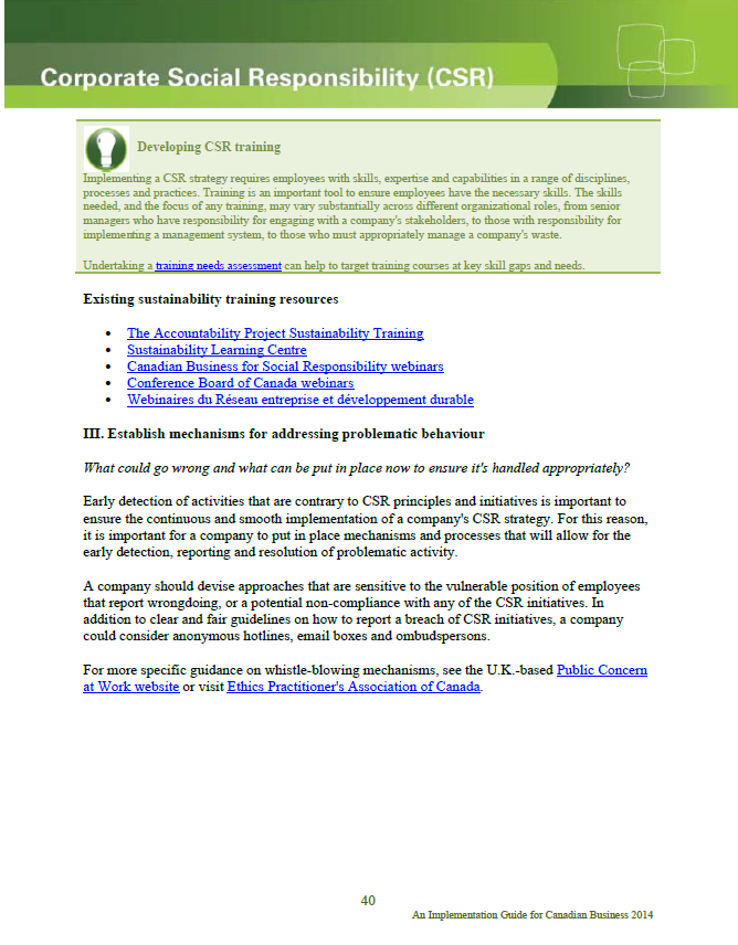Solved Assignment Read the CSR Implementation Guide and | Chegg.com