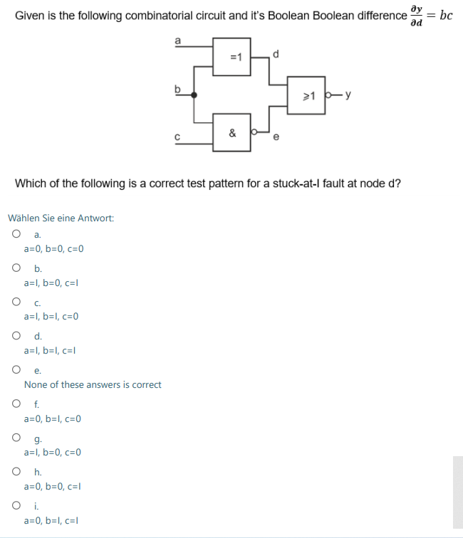 Solved Given is the following combinatorial circuit and it's | Chegg.com