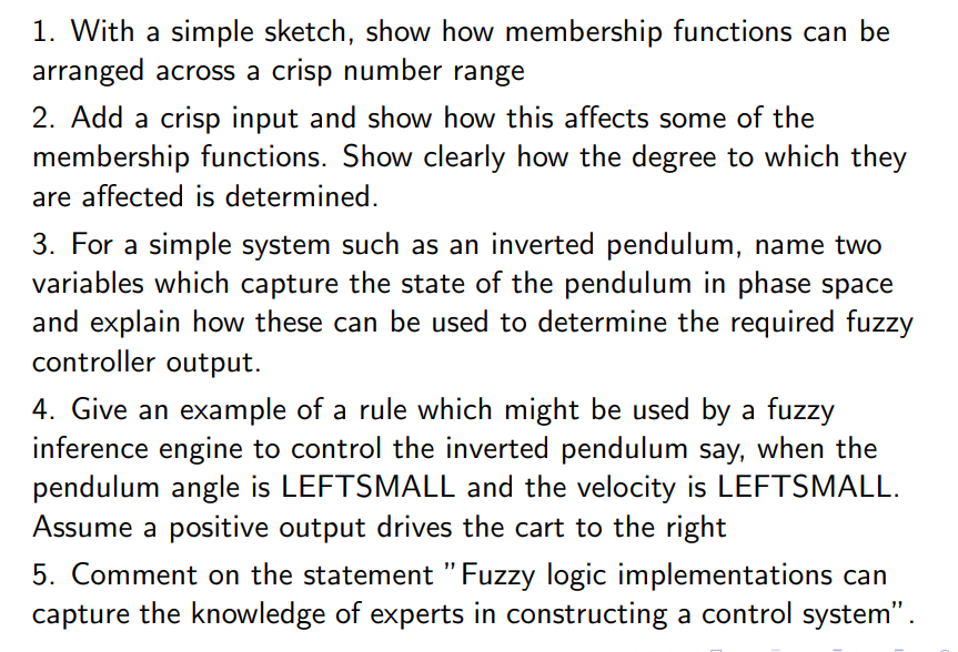 Solved 1. With a simple sketch, show how membership | Chegg.com