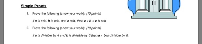 Solved Simple Proofs 1. Prove the following (show your | Chegg.com