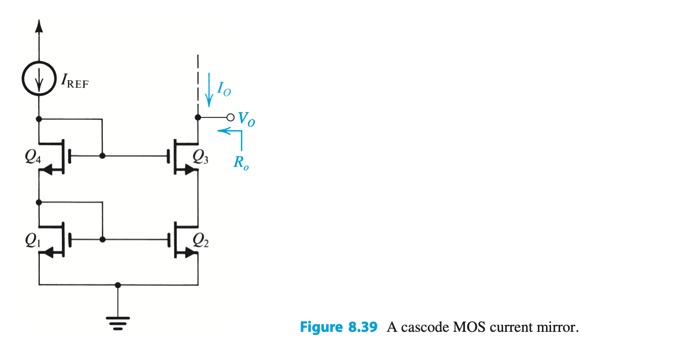 Solved MOSFET Cascode Current Mirror Shown In Figure Have, 50% OFF