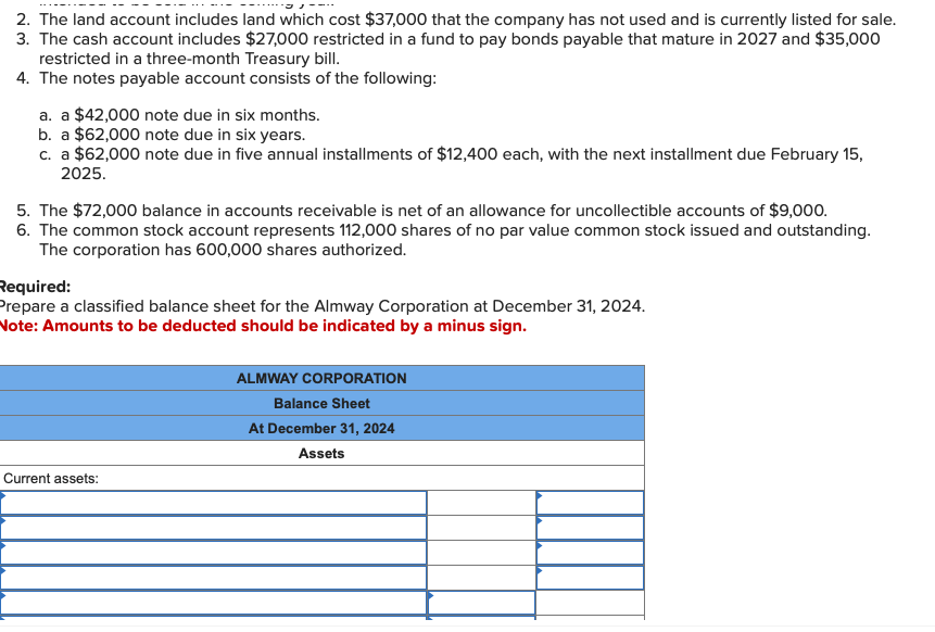 Solved Problem 3-3 (Algo) Balance sheet preparation [LO3-2, | Chegg.com