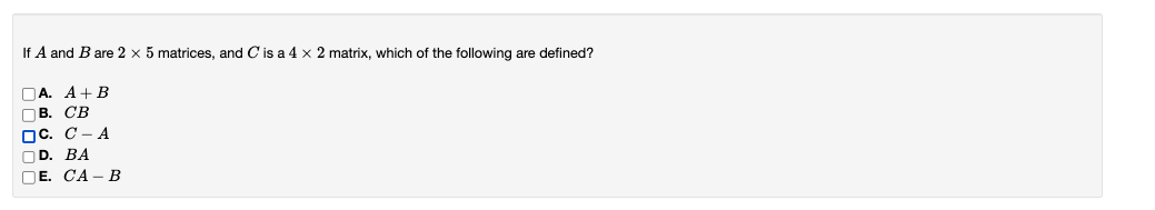 Solved A=[7−282] and B=[1−48−6] then A(2B)=[1] Note: You can | Chegg.com