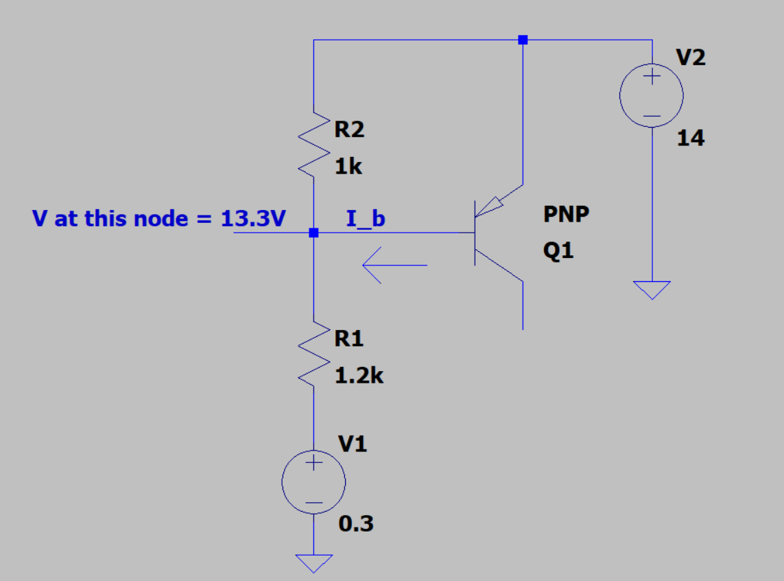Solved Analyze the following circuit using KCL to find the | Chegg.com