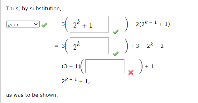 Solved Thus, by substitution, | Chegg.com