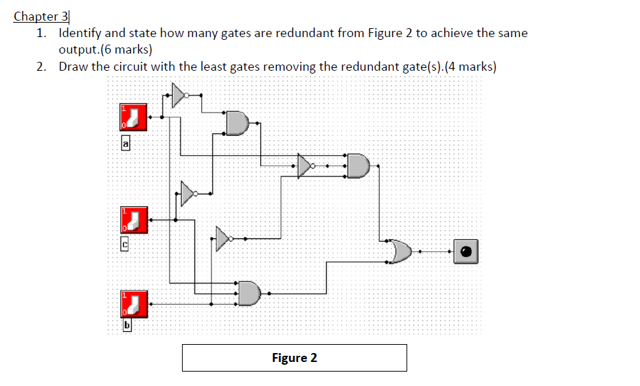 Solved Chapter 3 1. Identify and state how many gates are | Chegg.com