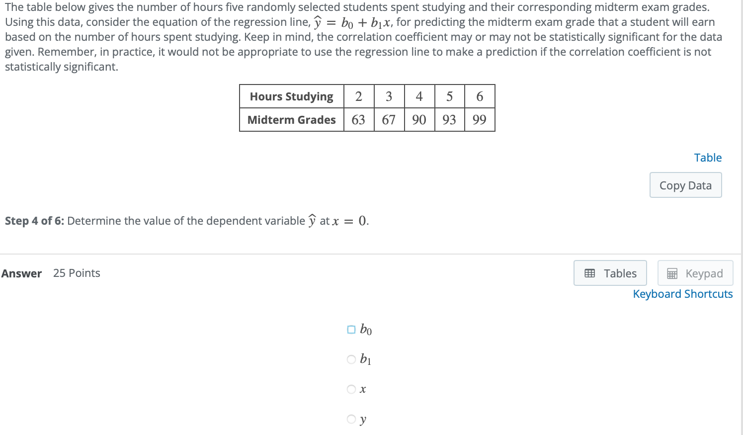 Solved The table below gives the number of hours five | Chegg.com