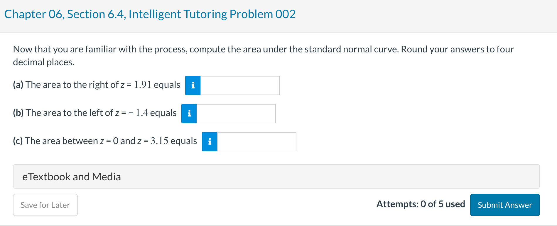 Solved Chapter 06, ﻿Section 6.4, ﻿Intelligent Tutoring | Chegg.com