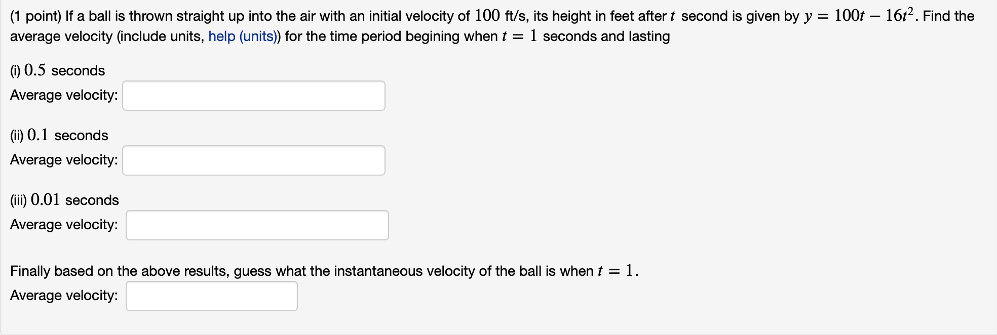 Solved If a ball is thrown straight up into the air with an | Chegg.com