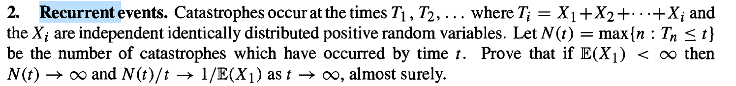 Solved Probability Theory (Convergence of Random Variables: | Chegg.com