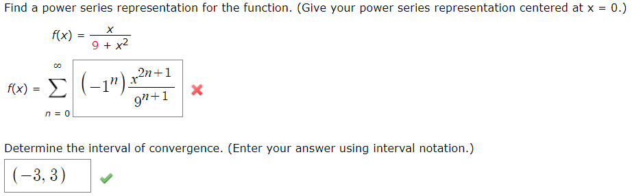 Solved (a) Use differentiation to find a power series | Chegg.com