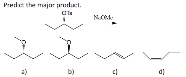 Solved Predict the product of the reaction. Br NaN3 N3 a) b) | Chegg.com