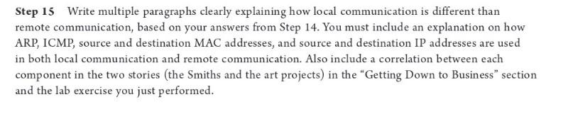 Solved Step 15 Write multiple paragraphs clearly explaining | Chegg.com