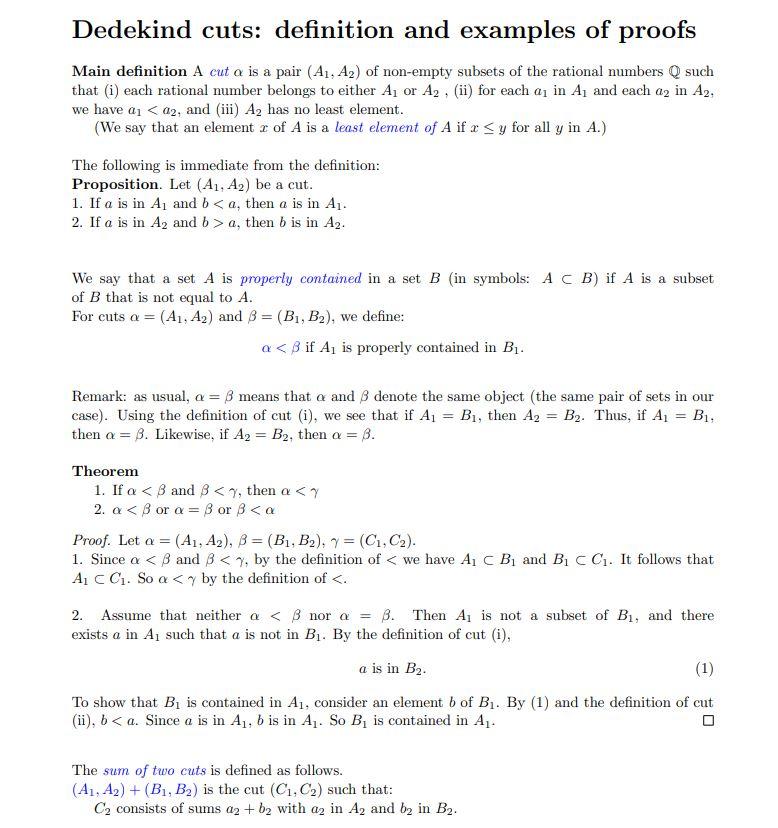 Solved Part II Problem 3. (5 points) Prove the following | Chegg.com