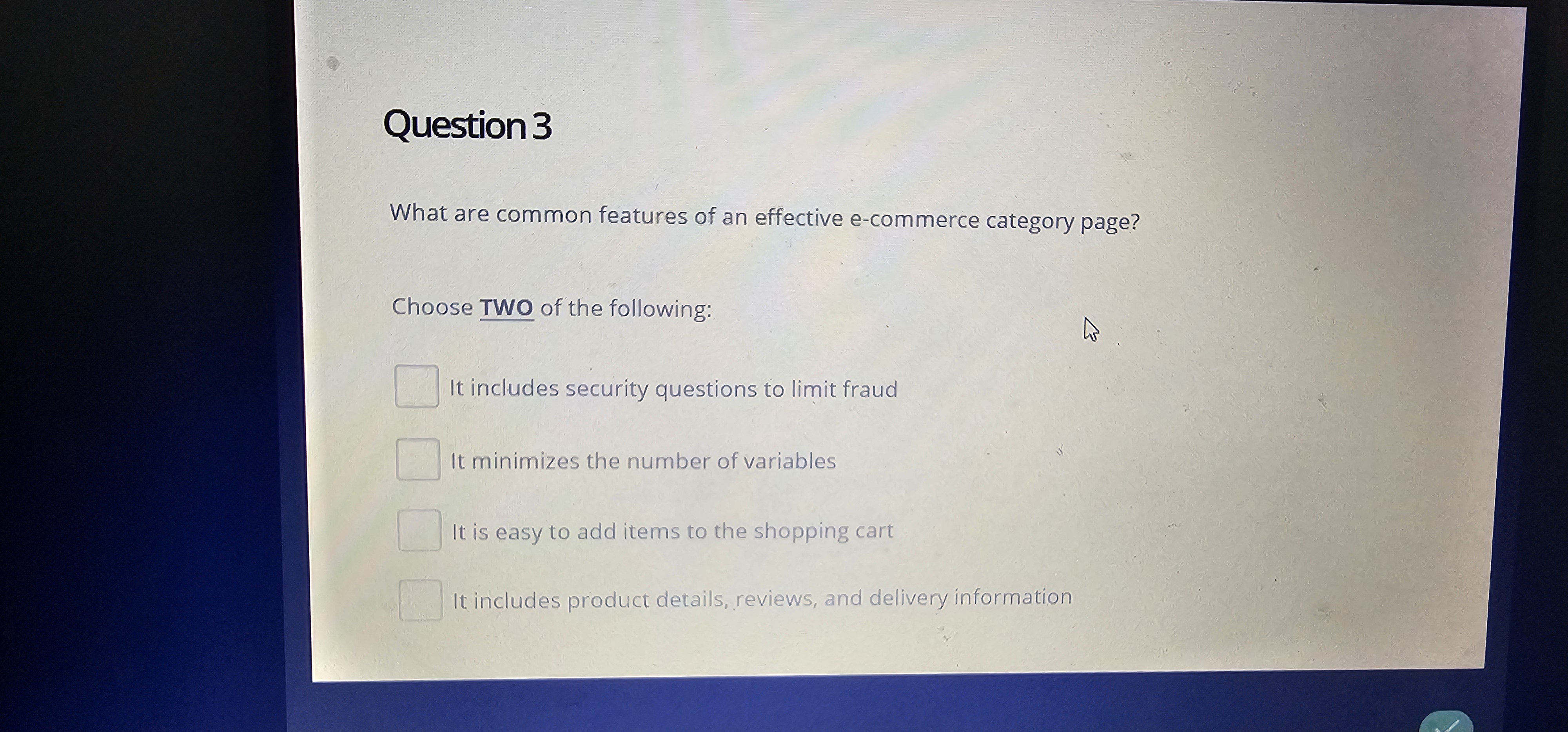Solved Question 3What are common features of an effective | Chegg.com