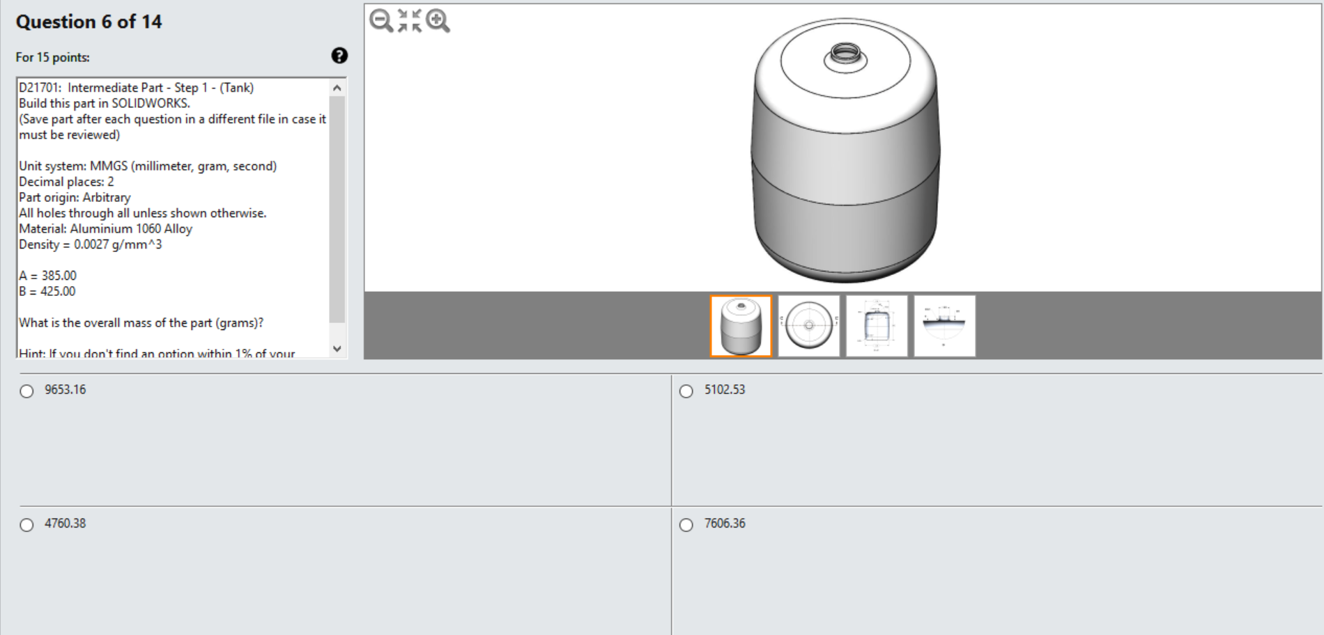 Solved Question 6 of 14 Q @ For 15 points: D21701: | Chegg.com