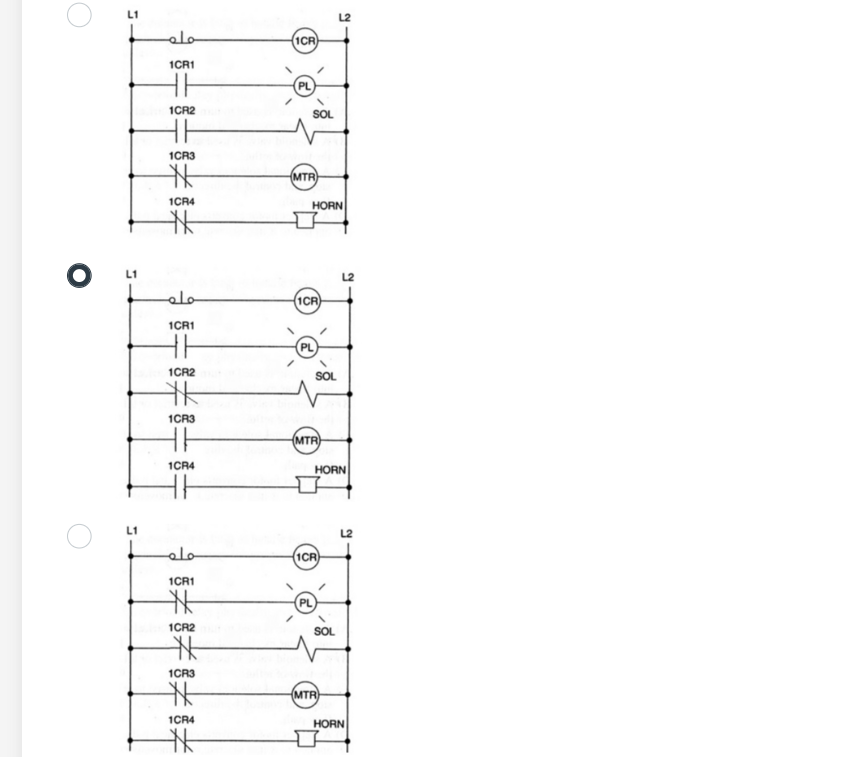 Solved Choose the schematic diagram for a conventional | Chegg.com
