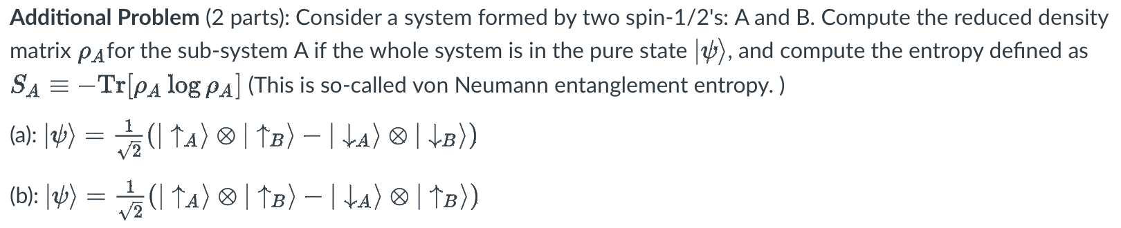 Solved Additional Problem (2 parts): Consider a system | Chegg.com