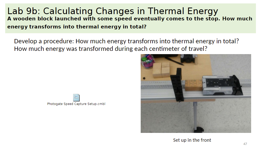 Solved Lab 9b: Calculating Changes in Thermal Energy A | Chegg.com