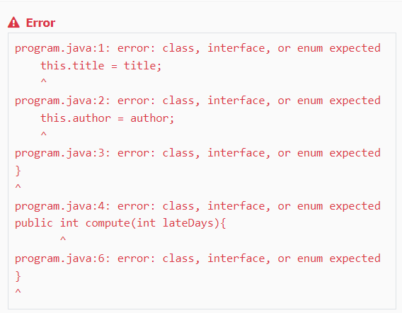 Solved Library class Define a class named Library with | Chegg.com