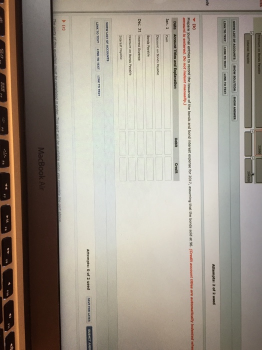 Solved Problem 10-8A (Part Level Submission) Prepare all the | Chegg.com