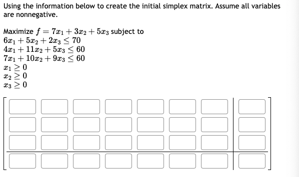 Solved Using the information below to create the initial | Chegg.com