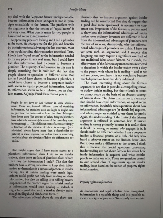 Solved Read the article “What is Really Unethical About | Chegg.com