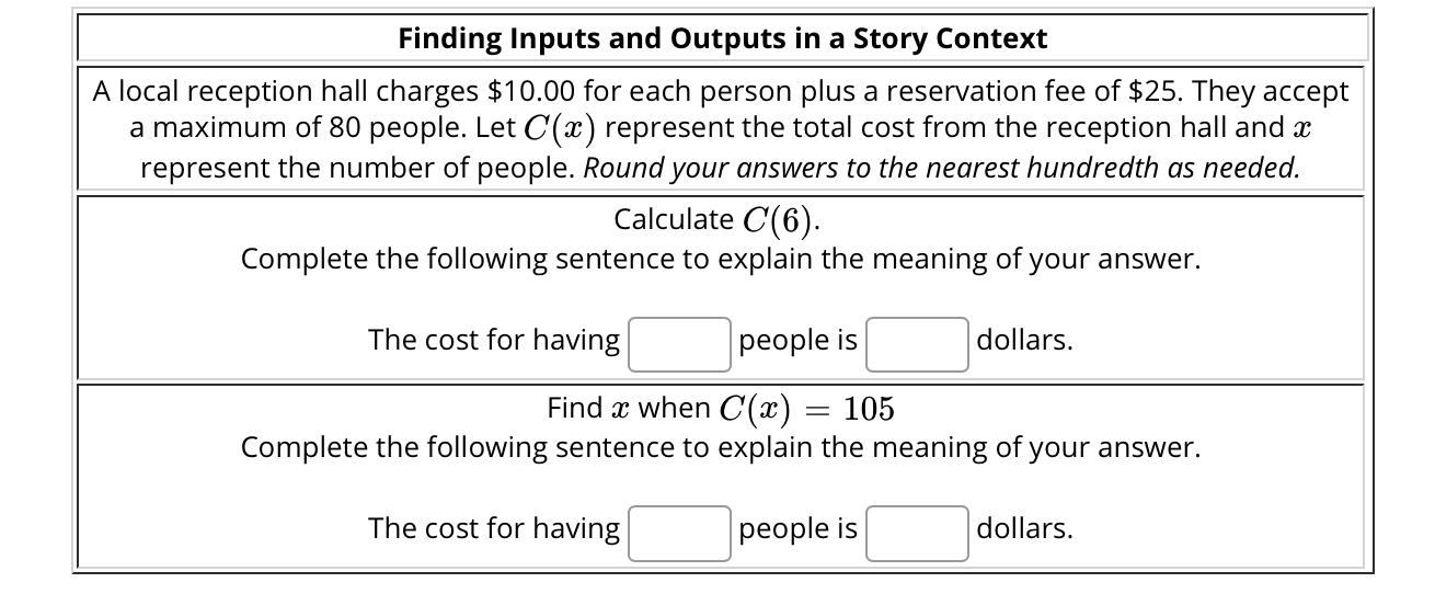 Solved Finding Inputs and Outputs in a Story Context A local | Chegg.com