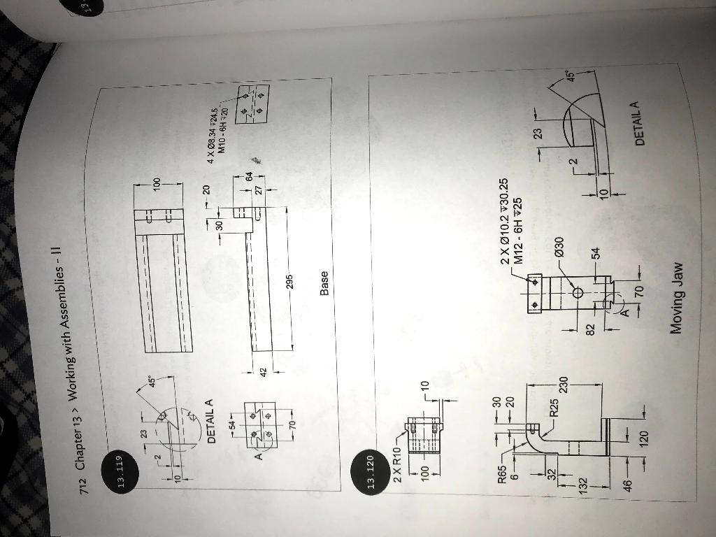 Solved 712 Chapter 13 > Working with Assemblies - 1 13: | Chegg.com