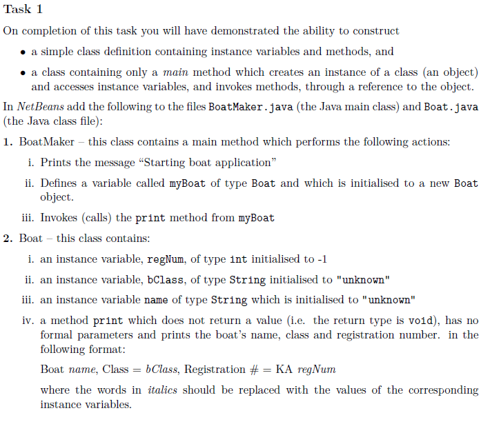 Solved Task 1 On completion of this task you will have | Chegg.com