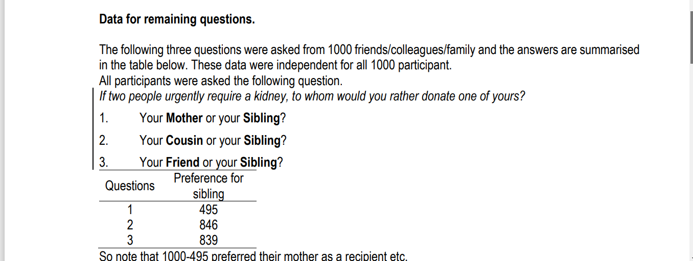 Solved Question 1. Calculate the relatedness of a boy-child | Chegg.com