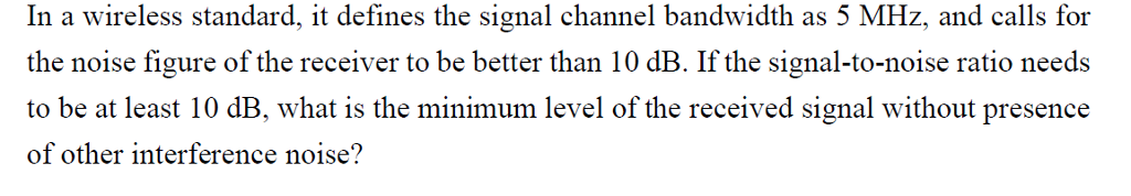 Calculate the noise figure of the resistive two-port | Chegg.com