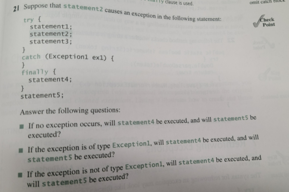 Solved clause is used omit catch 21 Suppose that statement 2 | Chegg.com