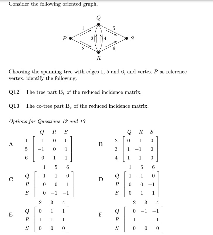 Solved Consider the following oriented graph 3 4 Choosing | Chegg.com