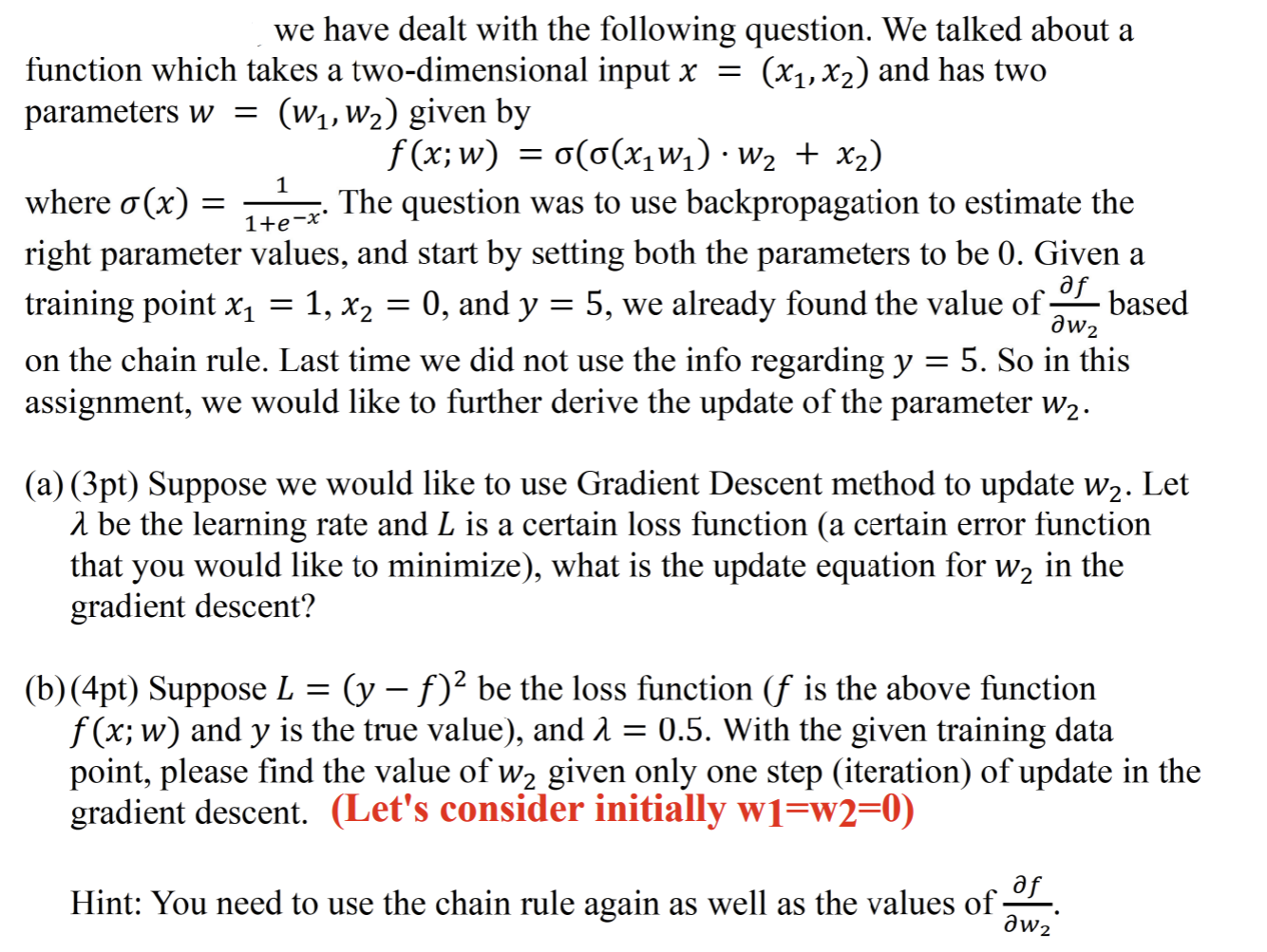 Solved 1 = we have dealt with the following question. We | Chegg.com