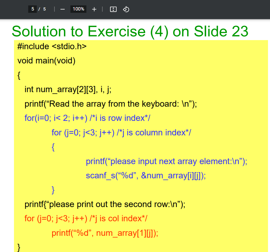 Solved Modify the program in Exercise (4) on Slide 23 of | Chegg.com