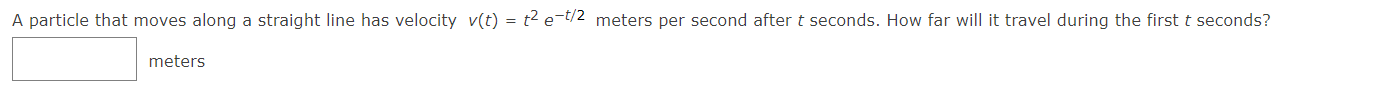 Solved A particle that moves along a straight line has | Chegg.com