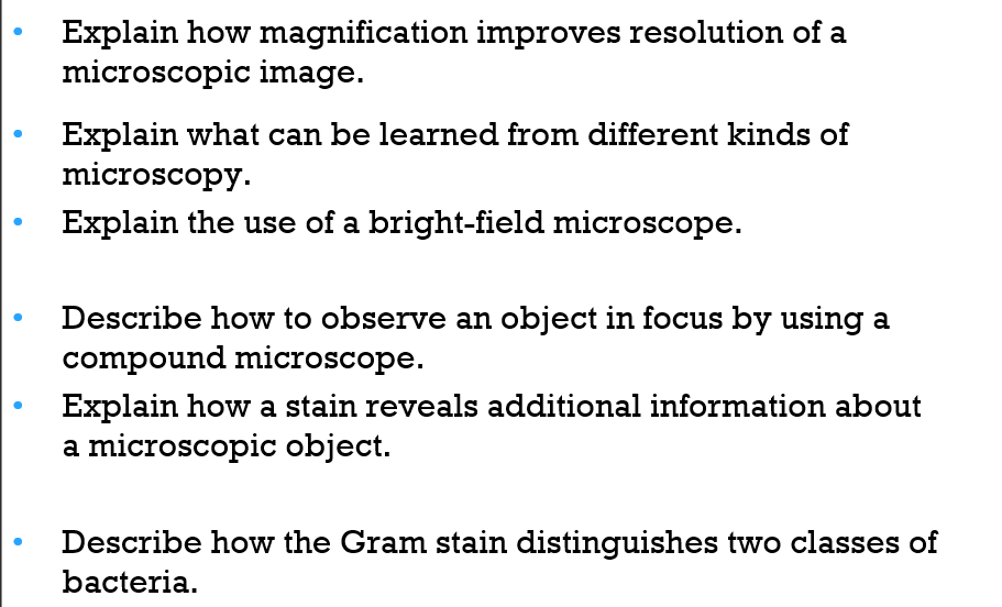 Solved Explain how magnification improves resolution of a | Chegg.com