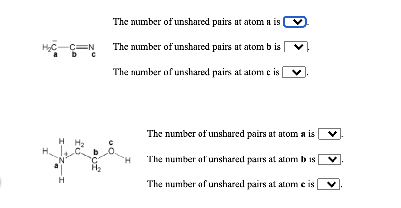 Solved Unshared, or lone, electron pairs play an important | Chegg.com