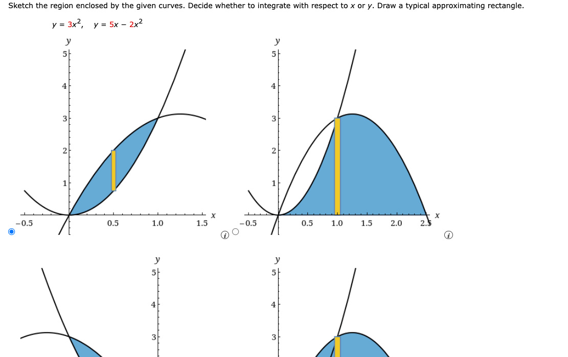 Solved Find the area of the region.Sketch the region | Chegg.com