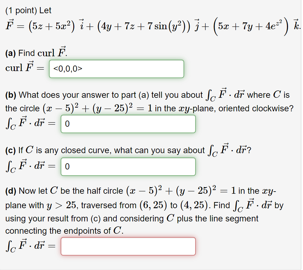 (1 point) Let | Chegg.com