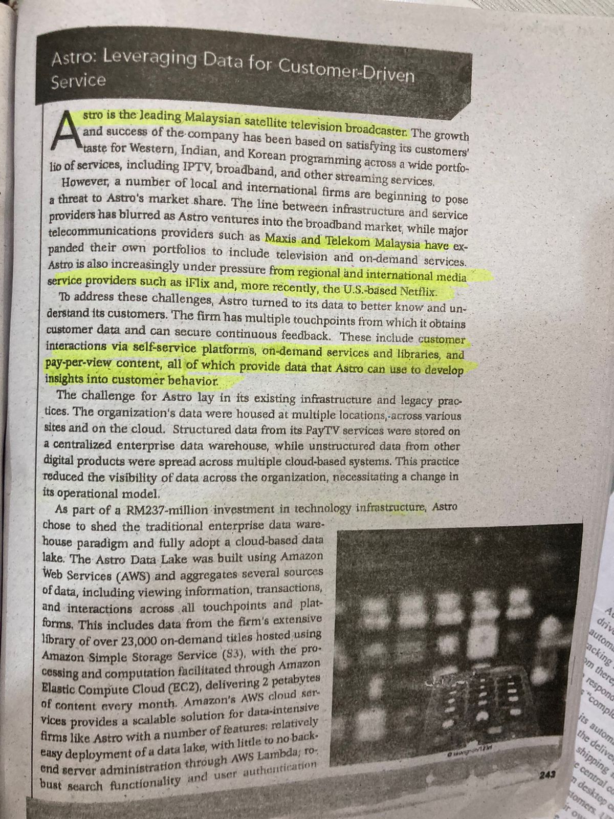 Solved Astro: Leveraging Data for Customer-Driven Service | Chegg.com