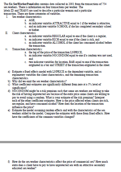 Solved USE R CODES TO EXPLAIN ALL QUESTIONS WITH THE | Chegg.com